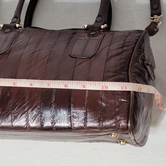 Bags | Genuine Eel Skin Handbag | Poshmark